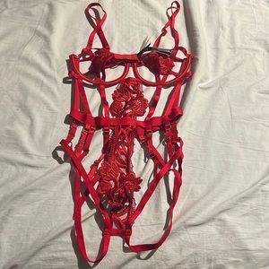 Victoria's Secret | Intimates & Sleepwear | Nwt Victorias Secret Red ...